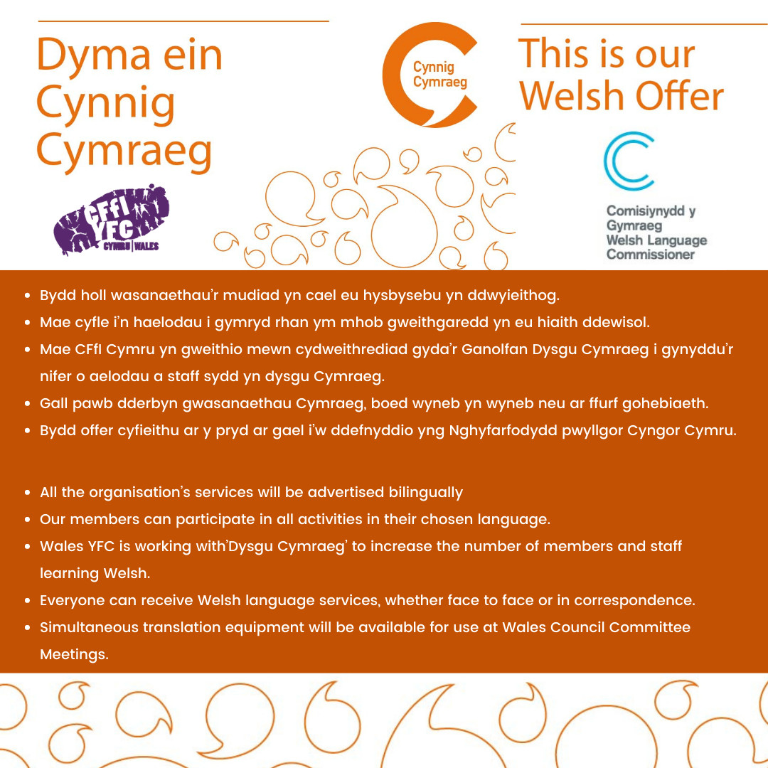 Cornel Cymraeg - Wales YFC