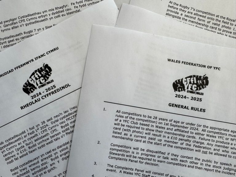 General Rules - Wales YFC